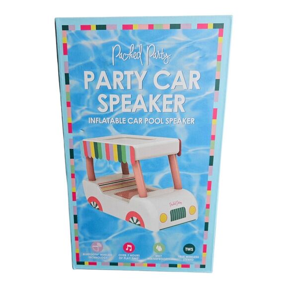 Packed Party | Toys | Packed Party Party Car Inflatable Pool Bluetooth ...